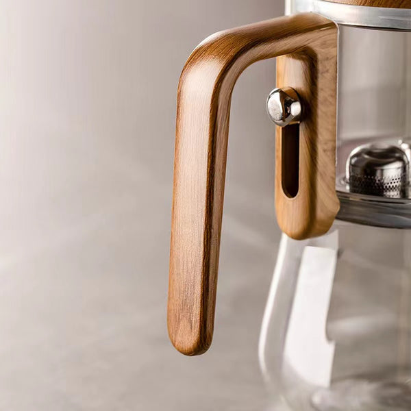 Household floating cup glass high-temperature magnetic suction filtrat